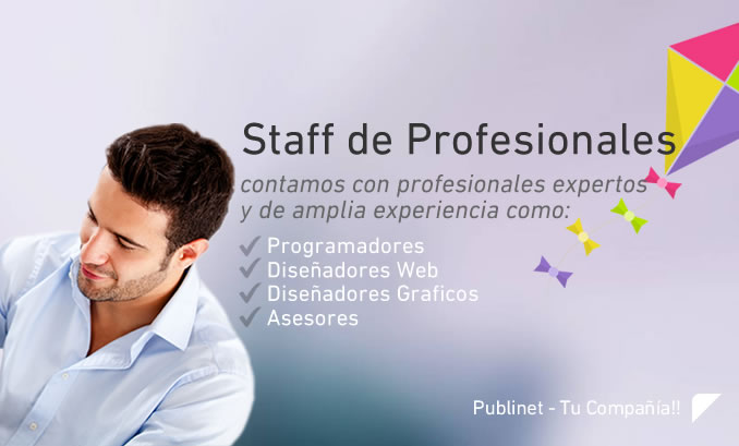 STAFF DE PROFESIONALES | PUBLINET®